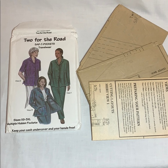 Vintage | Jackets & Coats | Pattern Travel Clothing All Sizes Hidden ...